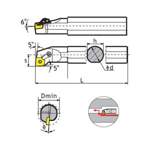 S20U-MCLNR 4 Boring Bar